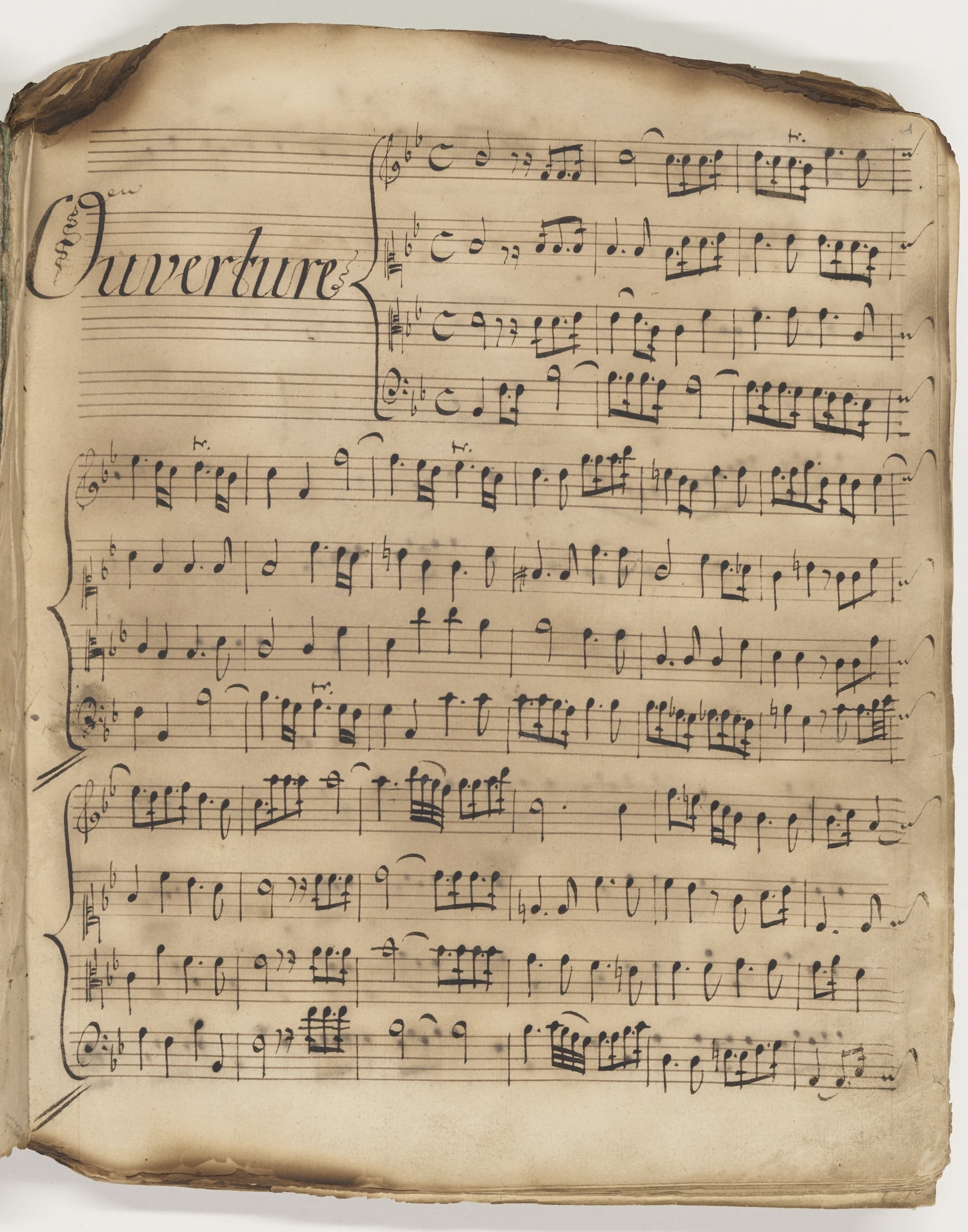 Earliest manuscript of Handel’s opera Teseo - Foundling Museum